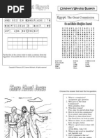 Joshua - Achan's Sin Bulletin For Kids | PDF | Joshua | Weekly Torah ...