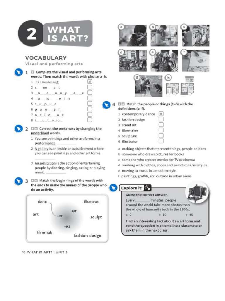 Workbook Unit 2 | PDF