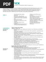 Service Crew Job Description Guide | PDF | Restaurants | Menu