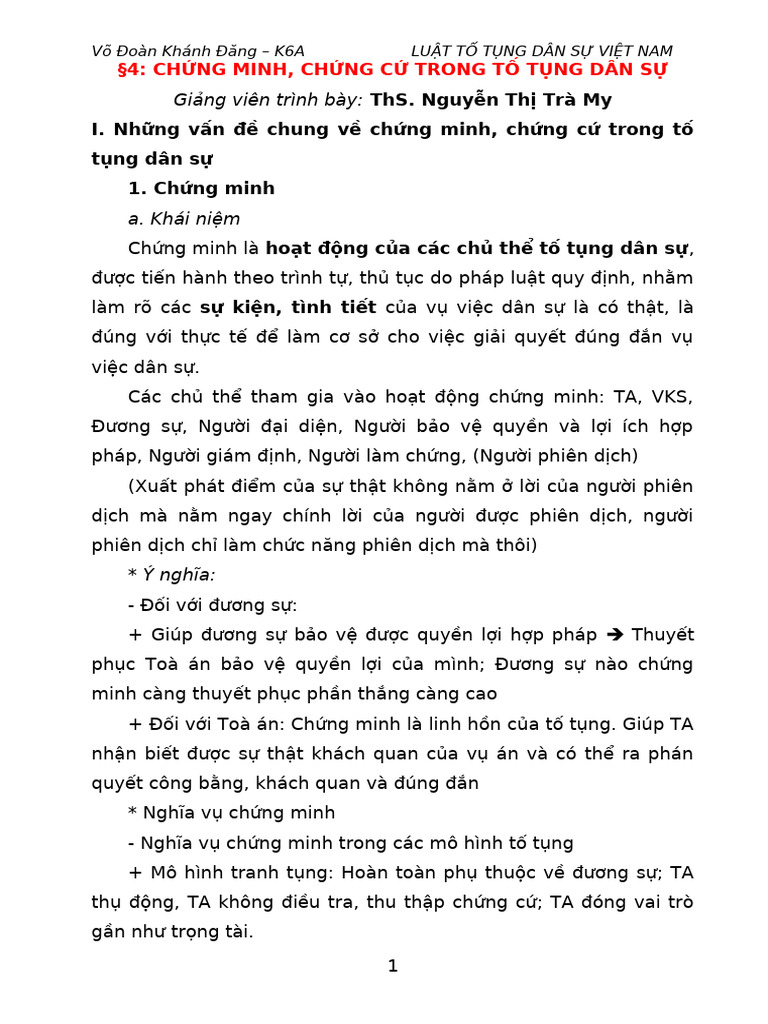 Chương 4 - CH NG Minh, CH NG C | PDF
