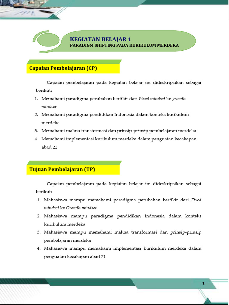 12. Penguatan Kurikulum Merdeka Belajar | PDF