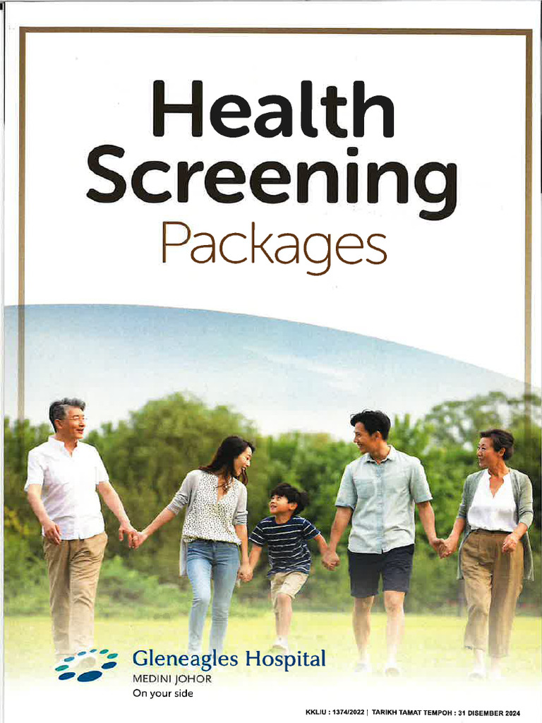 1. (English Ver) 2023 Health Screening Packages | PDF