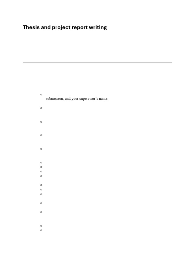 Unit 3 Technical Communication | PDF | Thesis | Methodology