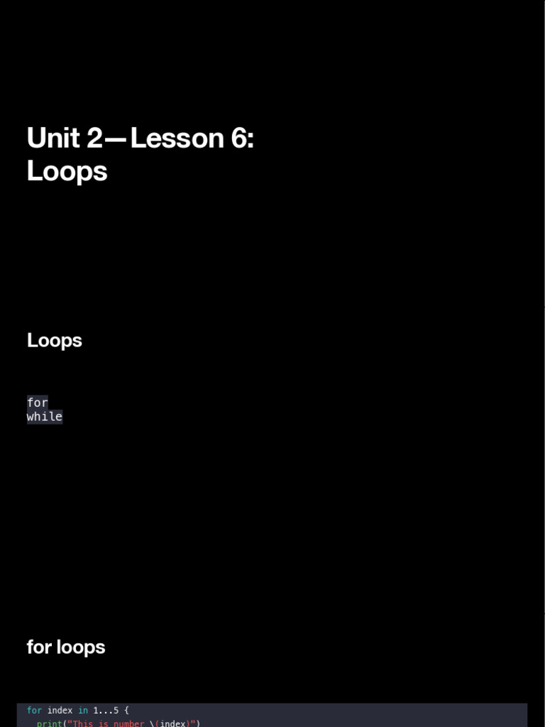2-06 Loops | PDF