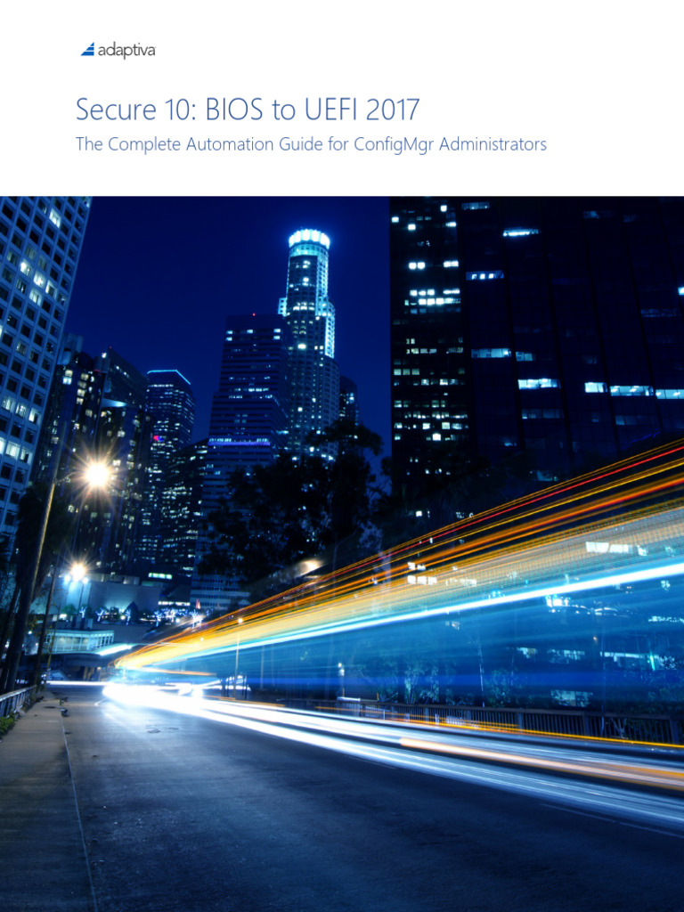 10_BIOS_to_UEFI | PDF | Windows 10 | Software