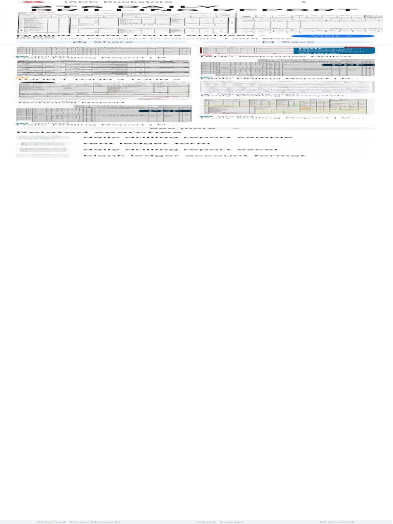 Rig Paperwork - Google Search | PDF