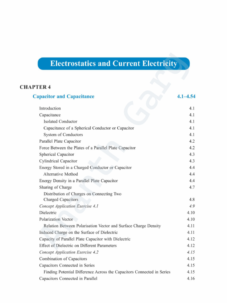 Capacitor and Capacitance Chapter | PDF