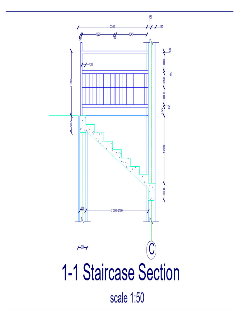 Staircase Section - Richa | PDF