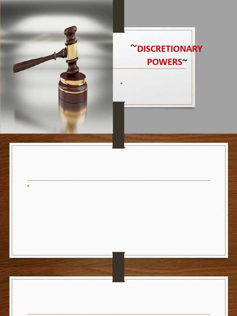 Regulating Discretionary Powers | PDF | Prosecutor | Rule Of Law