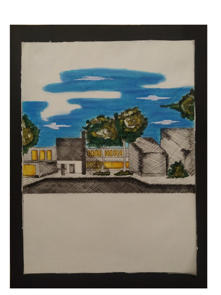 Hachuras Fachada Vegetal- Gabriela Kareem | PDF