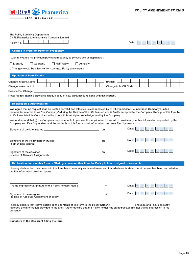Updation of Bank Details | PDF