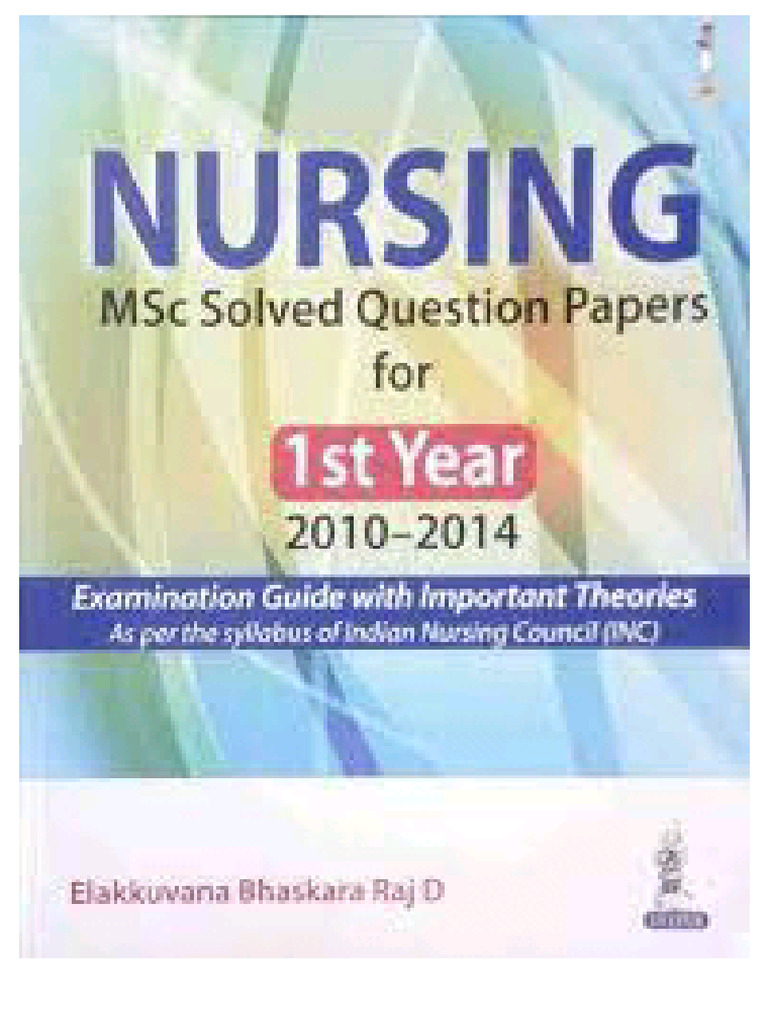 MSC Nursing | PDF