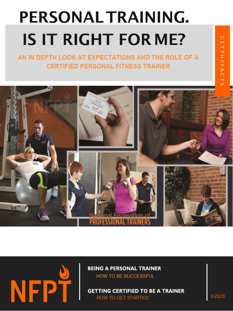 NFPT Trainer Career Guide | PDF | Personal Trainer | Physical Fitness