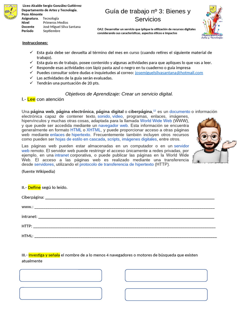 Creación y Estructura de Páginas Web | PDF | Red mundial | Internet y web