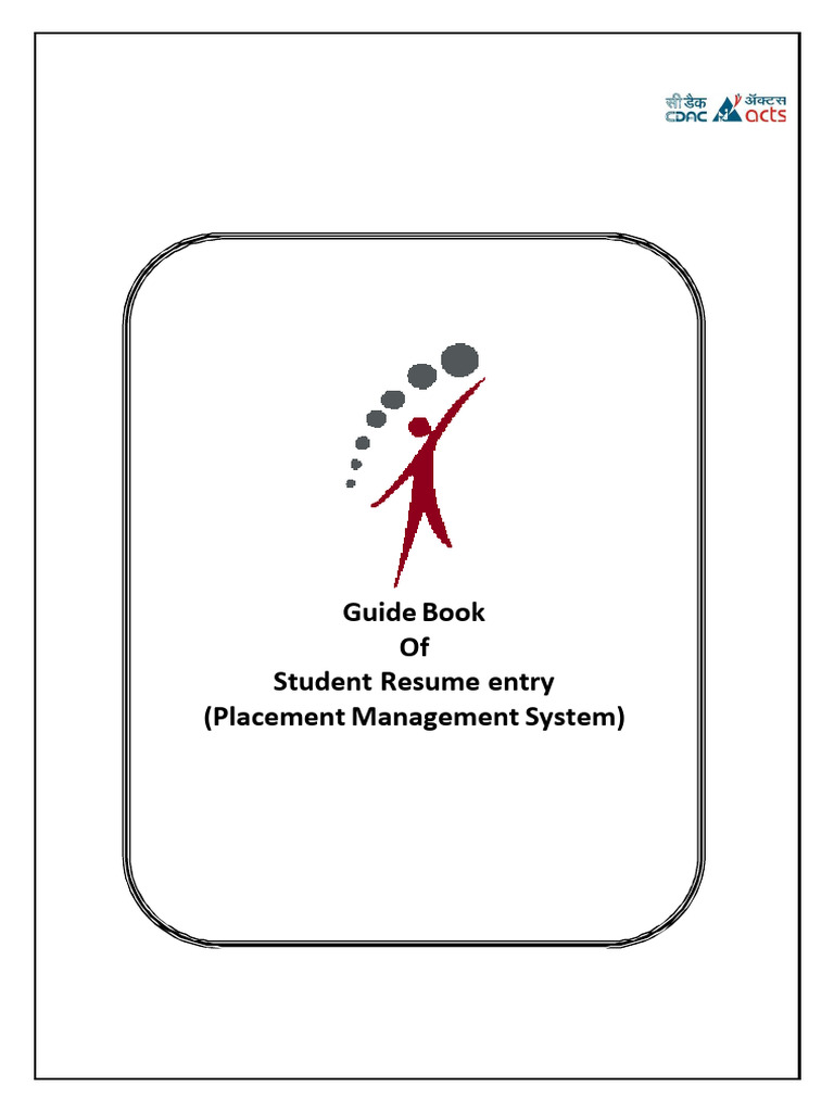 PMS Student Resume Entry Instruction v.02 | PDF | Diploma | Password
