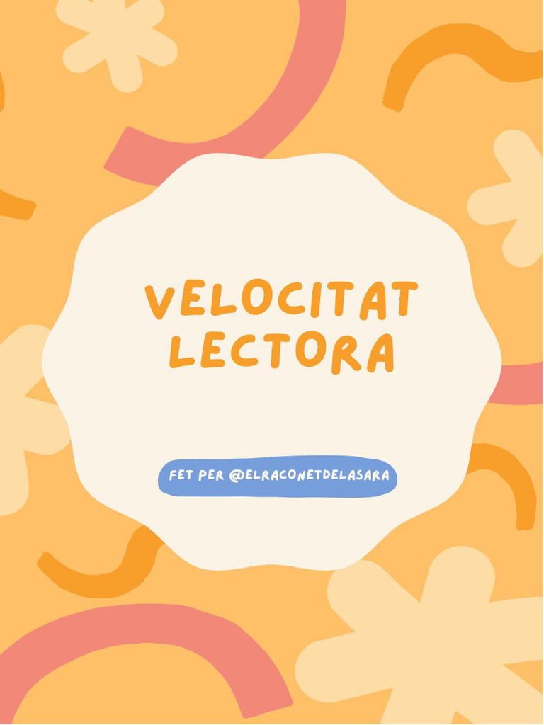 Velocitat Lectora Pal | PDF