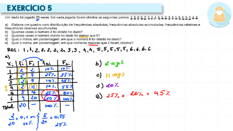 slides-exercicio-05-tabelas-de-frequencias | PDF