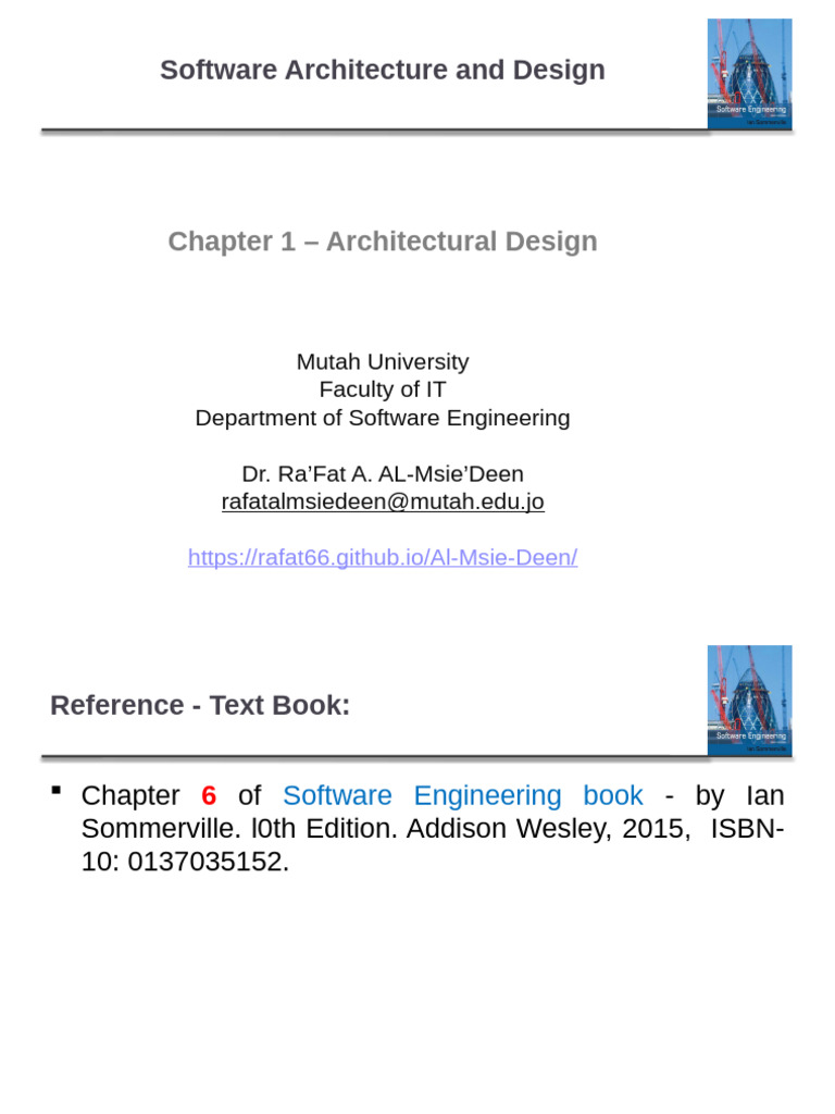 Ch1 Architectural Design - P8 | PDF | Client–Server Model | Server ...