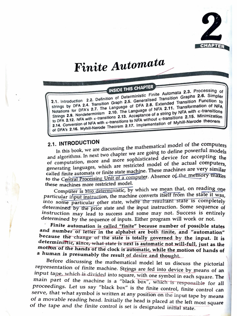 Flat Dfa & Nfa | PDF