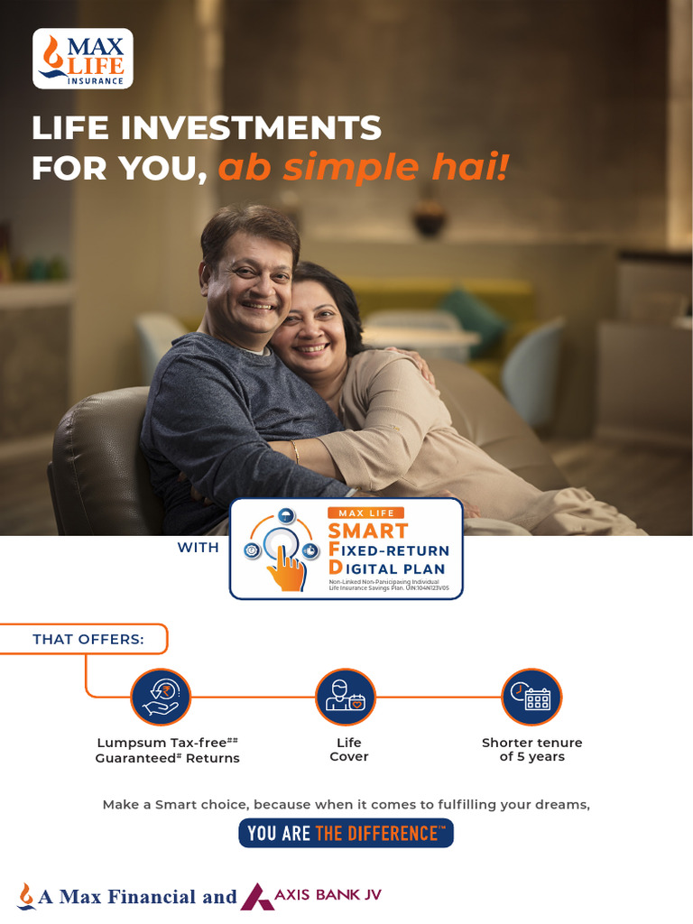 smart-fixed-return-digital-plan-leaflet | PDF | Insurance | Life Insurance