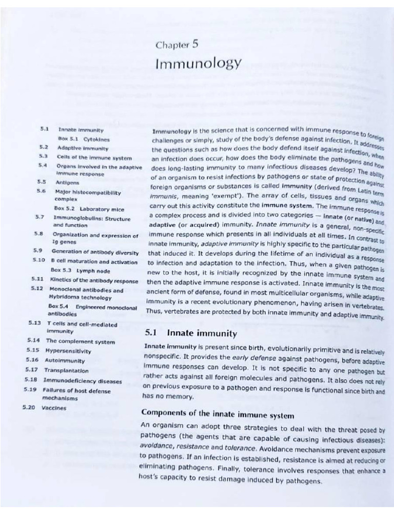 Immunology | PDF