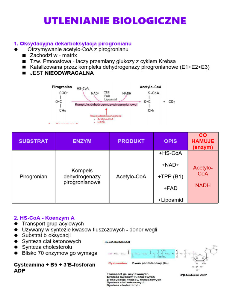 UTLENIANIE BIOLOGICZNE | PDF