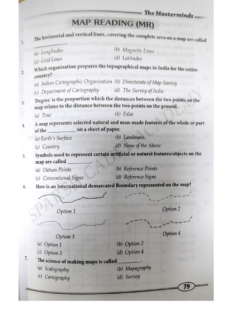 Map Reading PDF