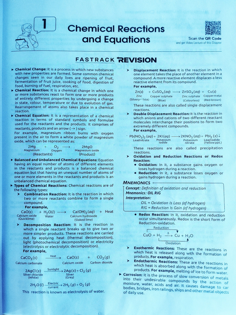 Class 10 Chemistry | PDF