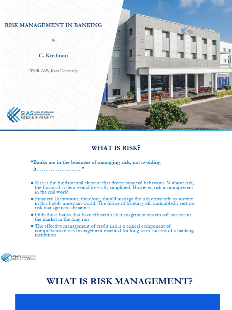 Banking Risk Management Guide | PDF | Risk | Machine Learning