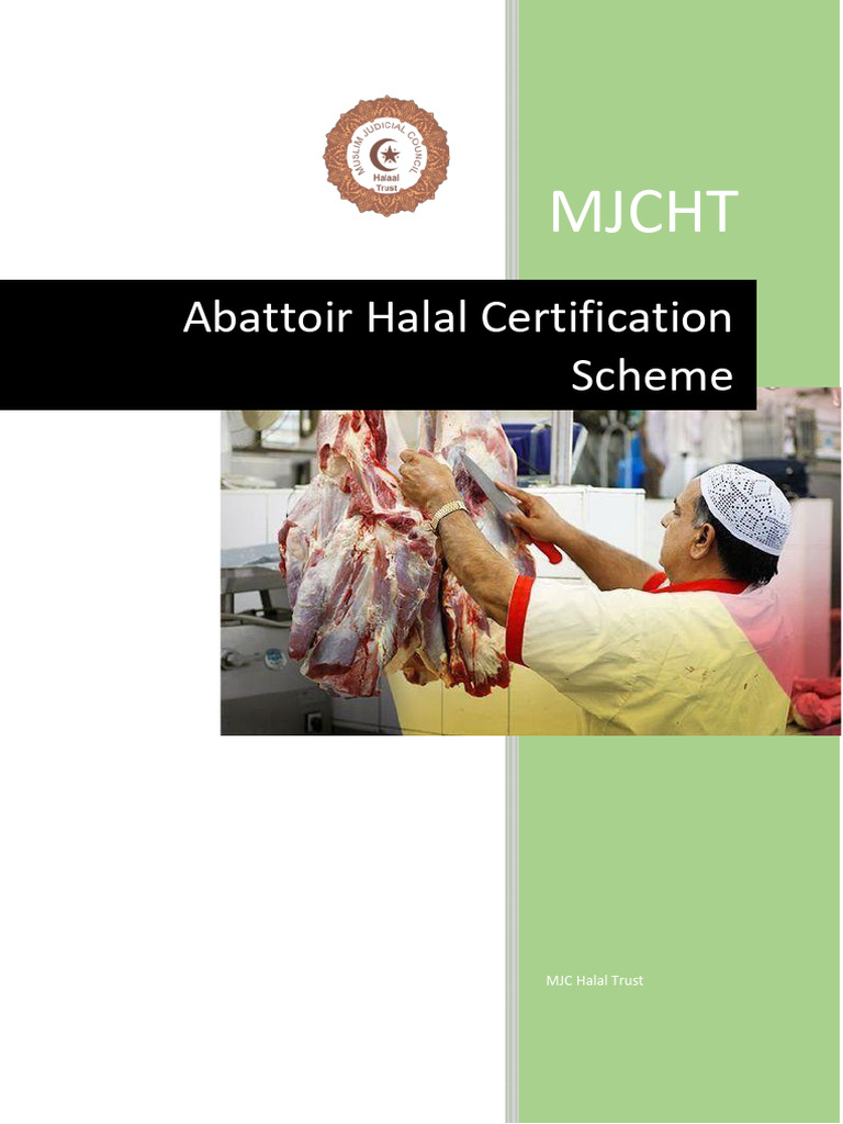 Certification Scheme For Abattoirs Final | PDF | Slaughterhouse ...