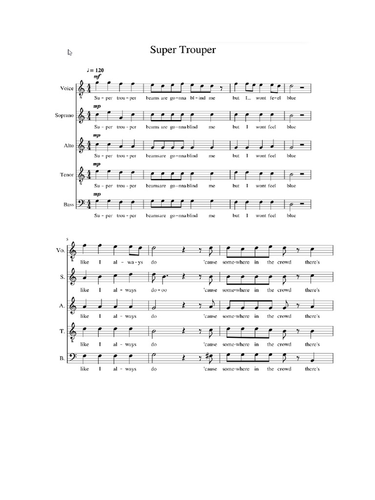 Super Trouper | PDF