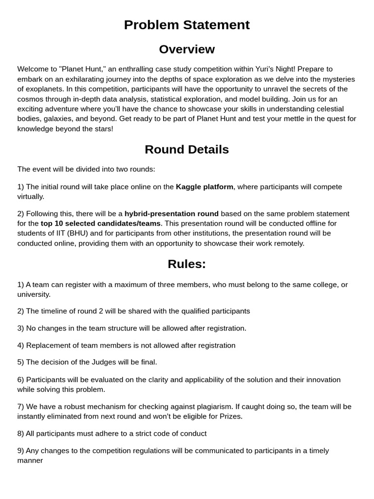 Case Study (ML in Astronomy) (1) - 1 | PDF | Data Science | Exoplanet