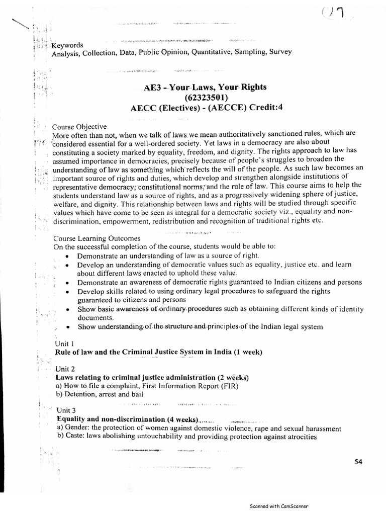 Done AE3 Your Laws Your Rights (62323501) | PDF