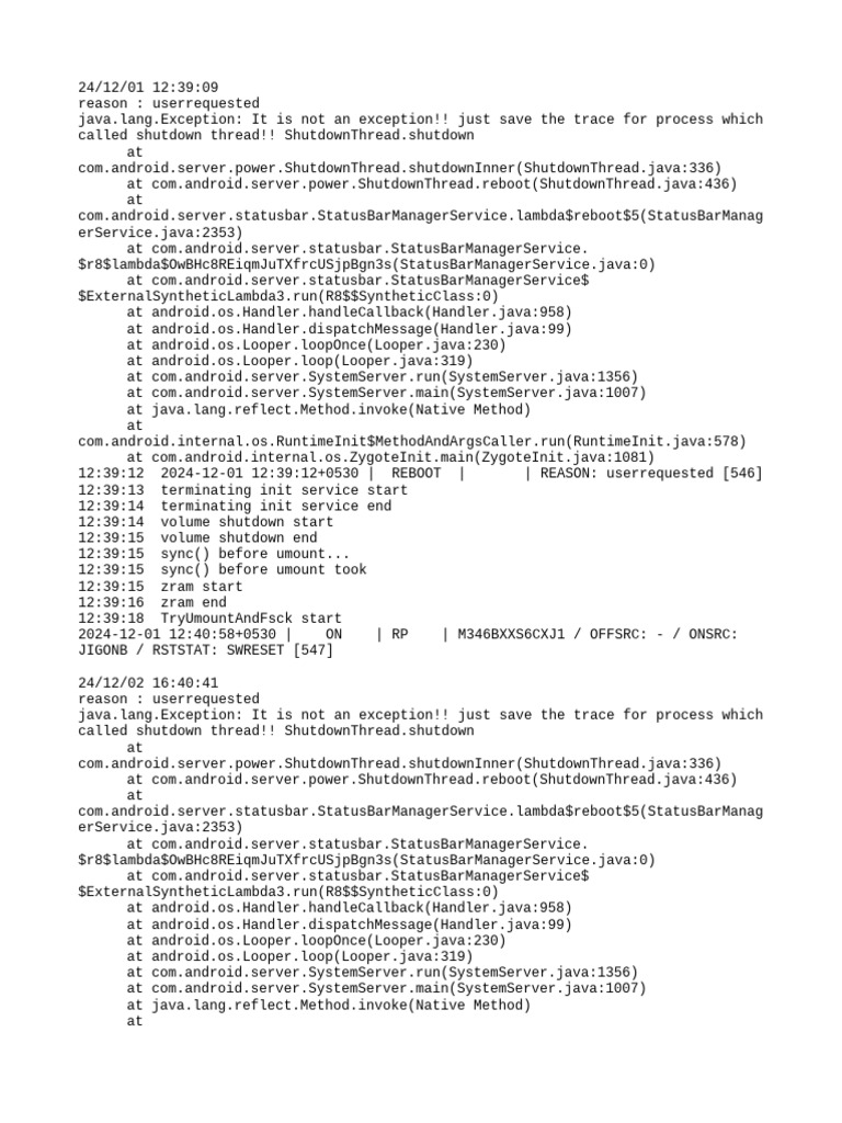 Power Off Reset Reason Backup | PDF | Systems Architecture | Concurrent Computing