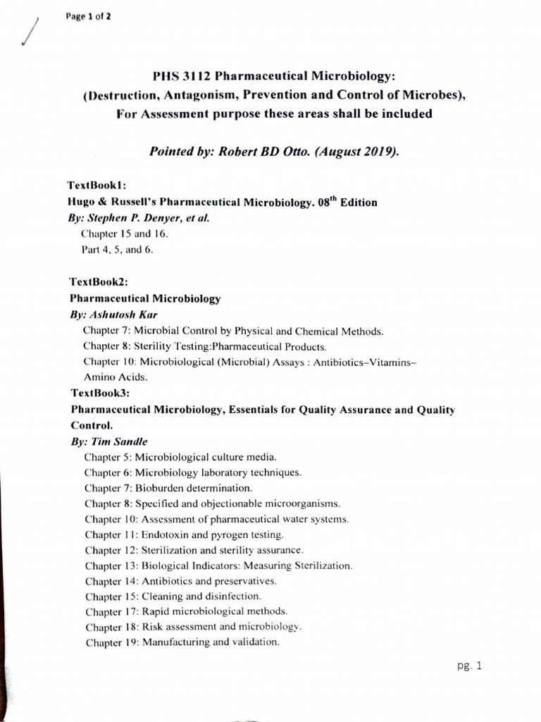 Microbiology Topics .Dr. BD | PDF | Antimicrobial | Microbiology