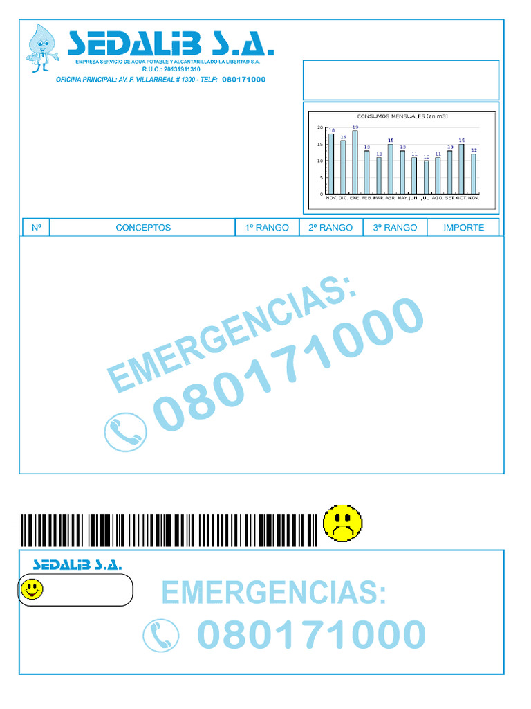 Duplicado Virtual Recibo 01014922970 | PDF | Abastecimiento de agua y saneamiento | Agua y política
