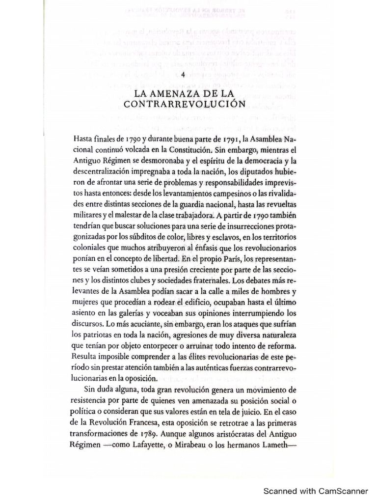 El Terror en La Revolución Francesa (Cap 4 La Amenaza de La ...