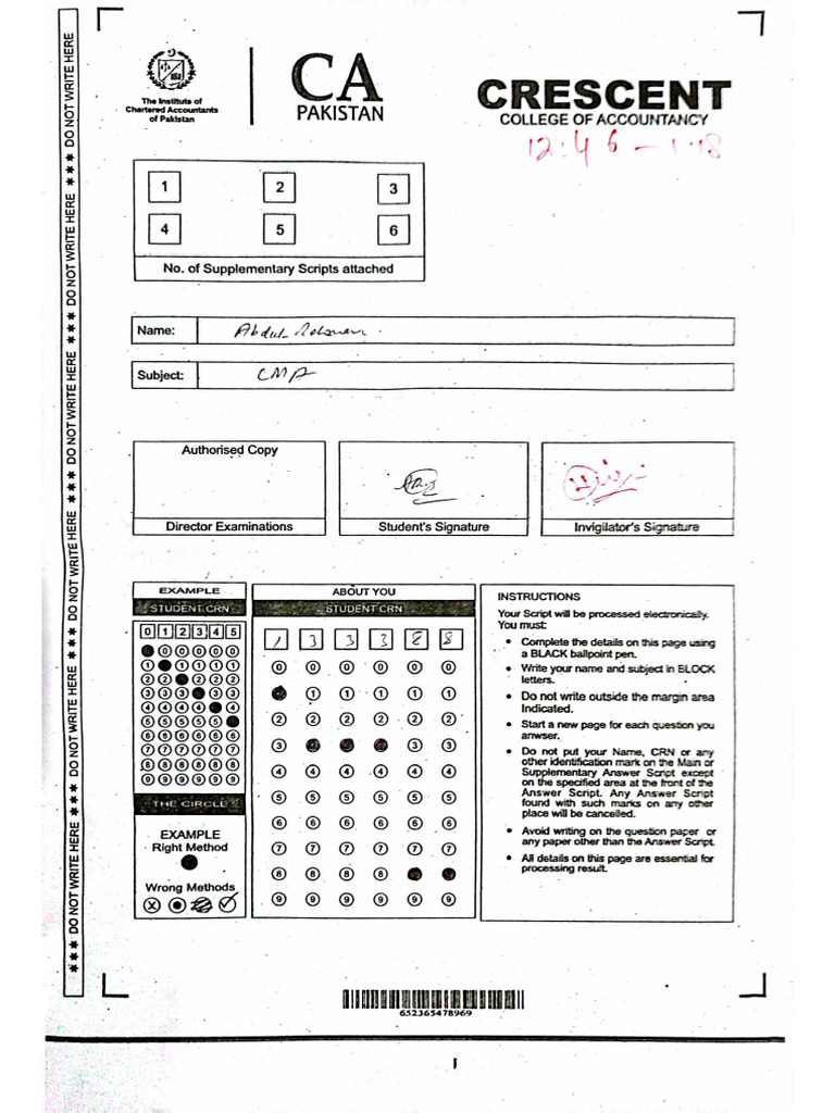 Test 4 Cma | PDF