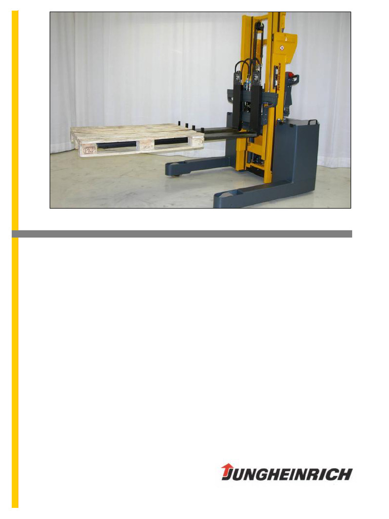 EDB 25 Stacker With Retractable Forks | PDF