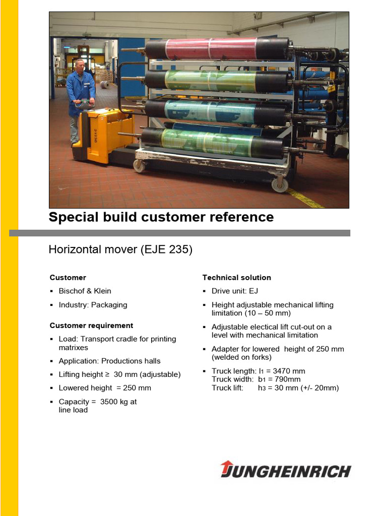 Custom Horizontal Mover for Packaging | PDF