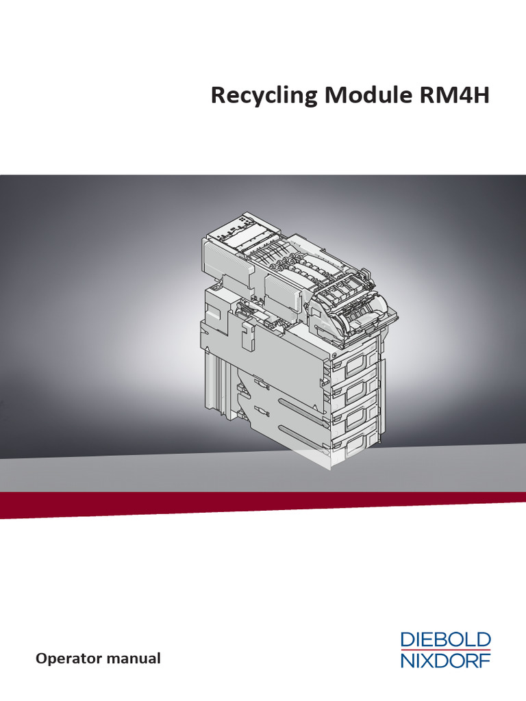 RM4H Recycling Module User Manual | PDF | Money | Automated Teller Machine