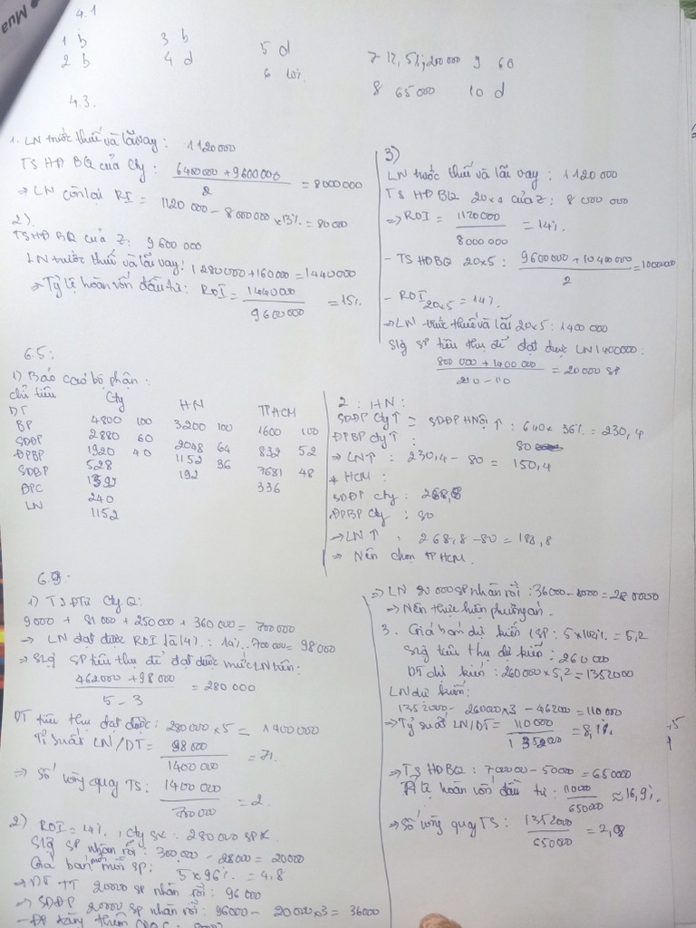 Chương 4 BTCN | PDF