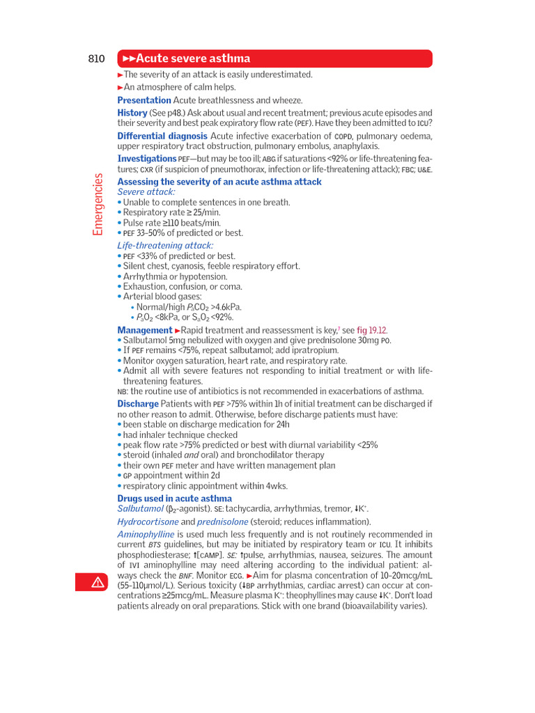 Asthma + COPD A&E | PDF | Chronic Obstructive Pulmonary Disease | Asthma