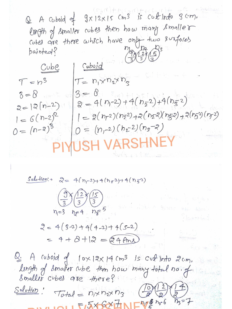 Cuboid English ClassNotes | PDF