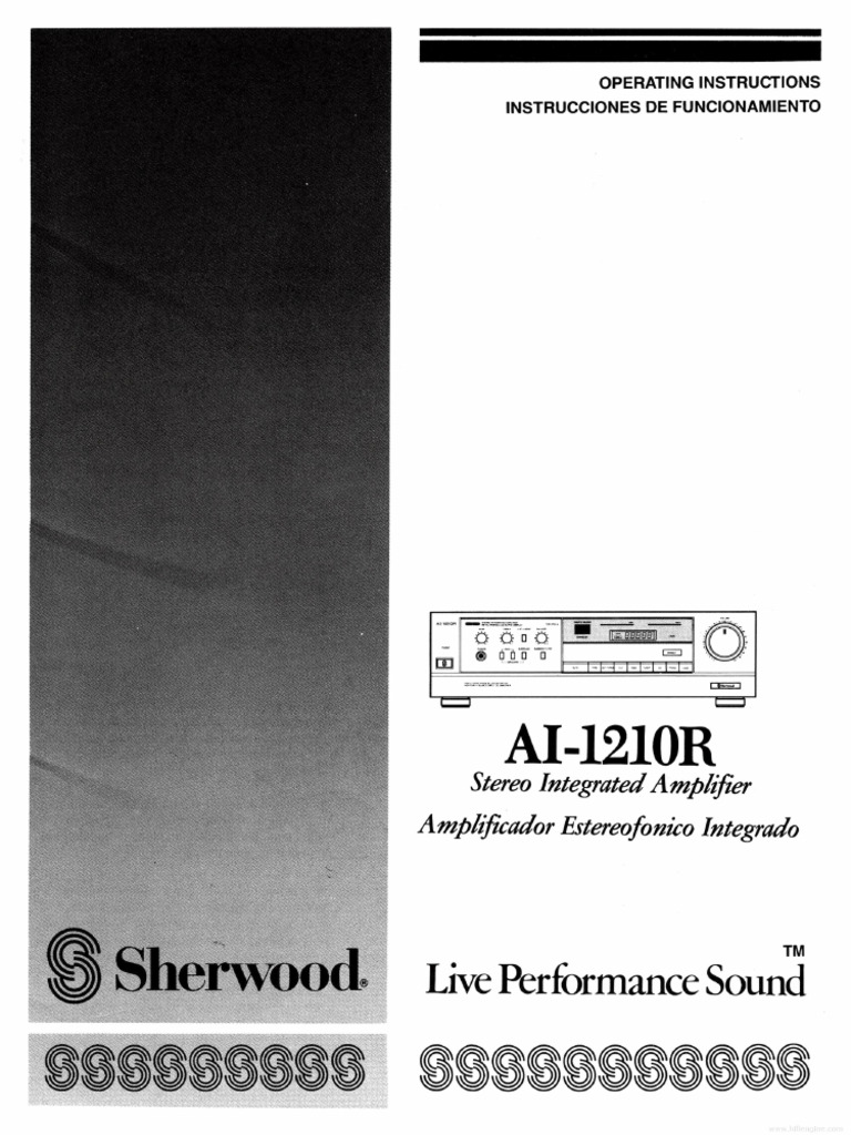 Hfe Sherwood Ai-1210r en Es | PDF