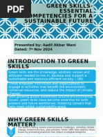Class 10 Green Skills Overview | PDF | Sustainability | Sustainable ...