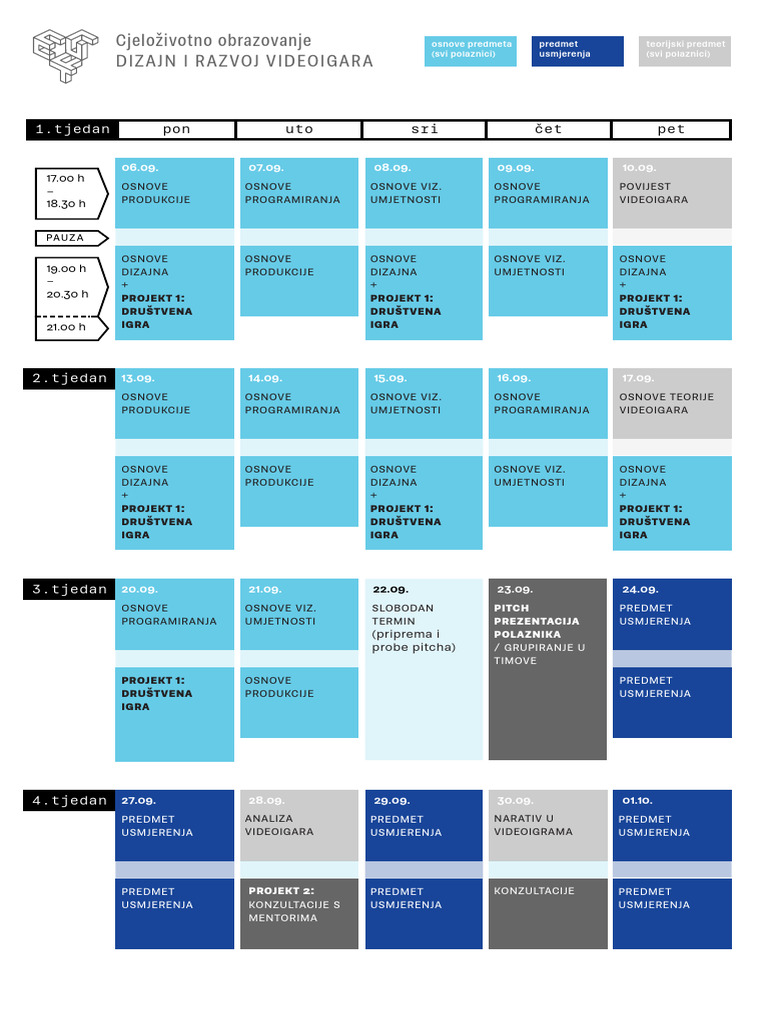 Edu4Games_pilot_raspored | PDF