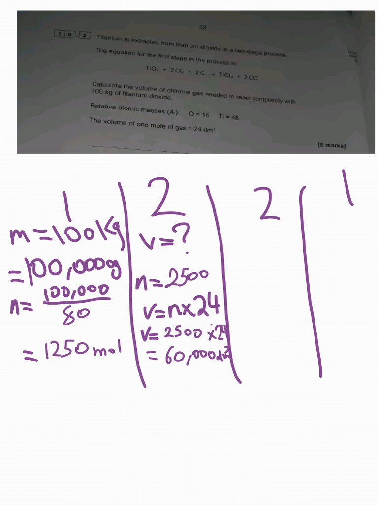 Question 10 Chemistry Mock Igcse Exam | PDF