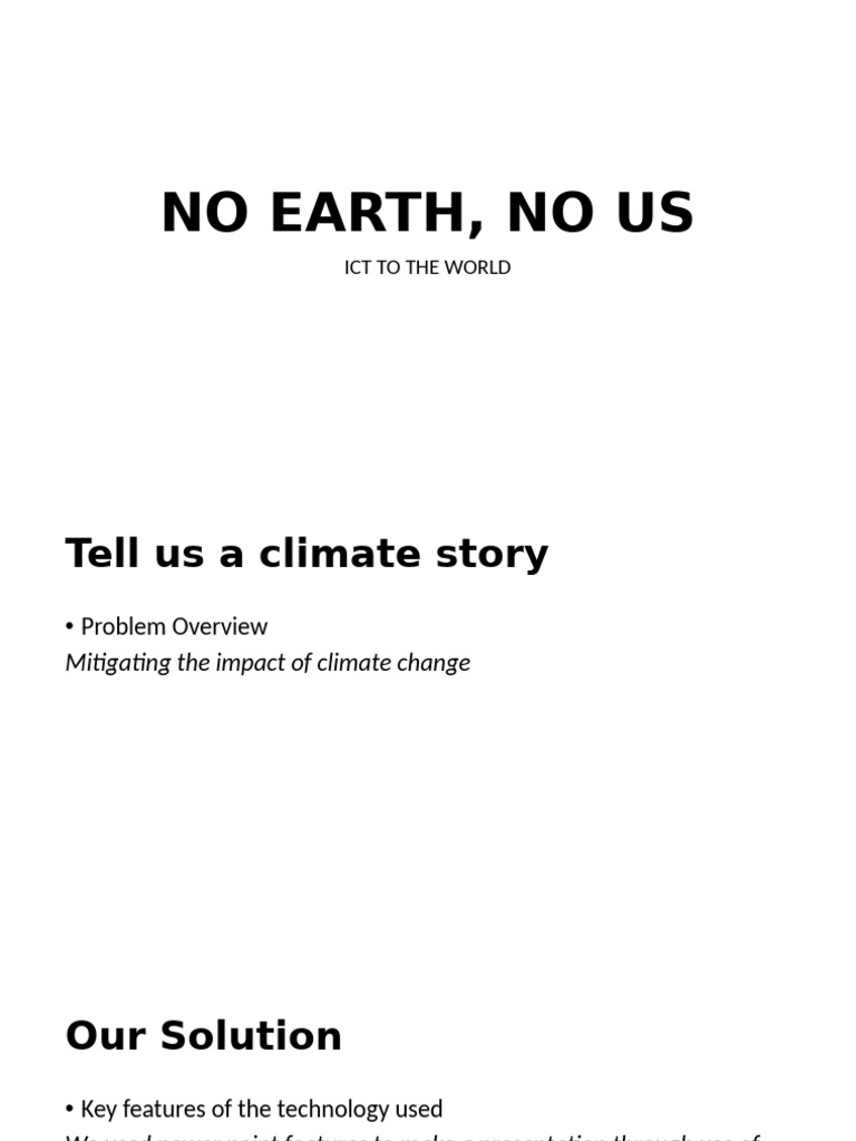 ICT TO THE WORLD Project Overview Templete | PDF