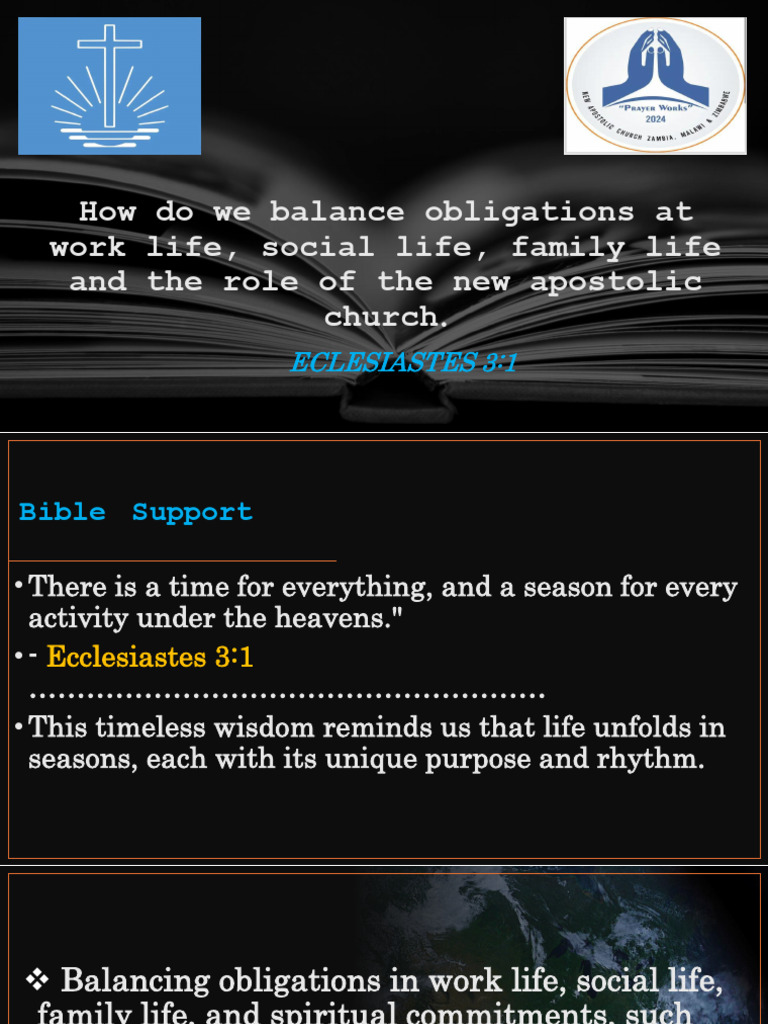 How To Balance Life Obligations | PDF